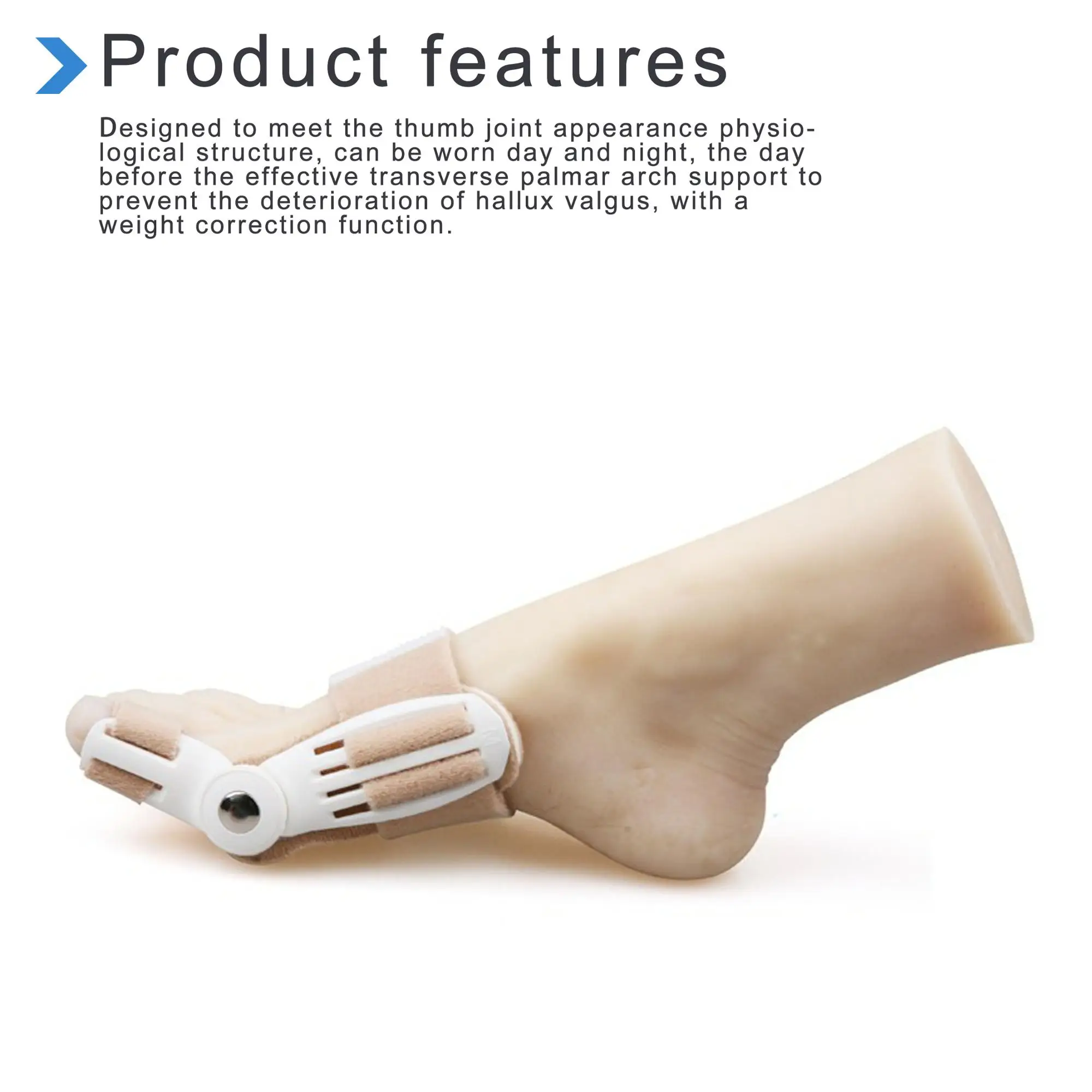 Orthopedic Inner Soles Orthotics Insole Foot Care Mens Sports Camel Toe ...