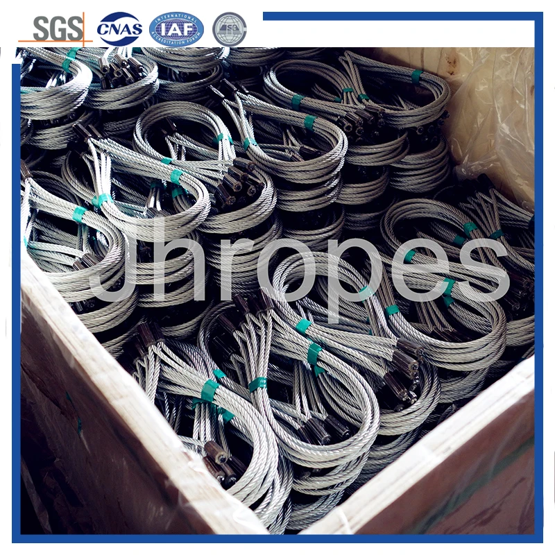 Steel Wire Rope Sling For Precast Concrete With Lifting Socket - Buy ...
