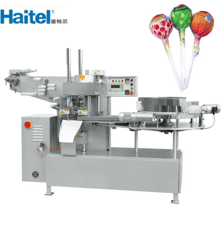 Htl-200 Automatic Ball Lollipop Bunch Twist Plastic Wrapping Machine ...