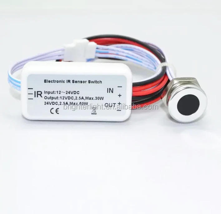 8-24v Ir Sensor Switch Cabinet Light Led Strip Switch - Buy Tractor ...