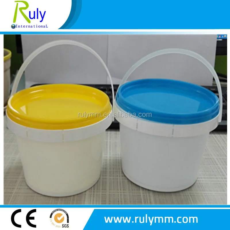Clear Containers Golf Ball Plastic Bucket with Locking Lids