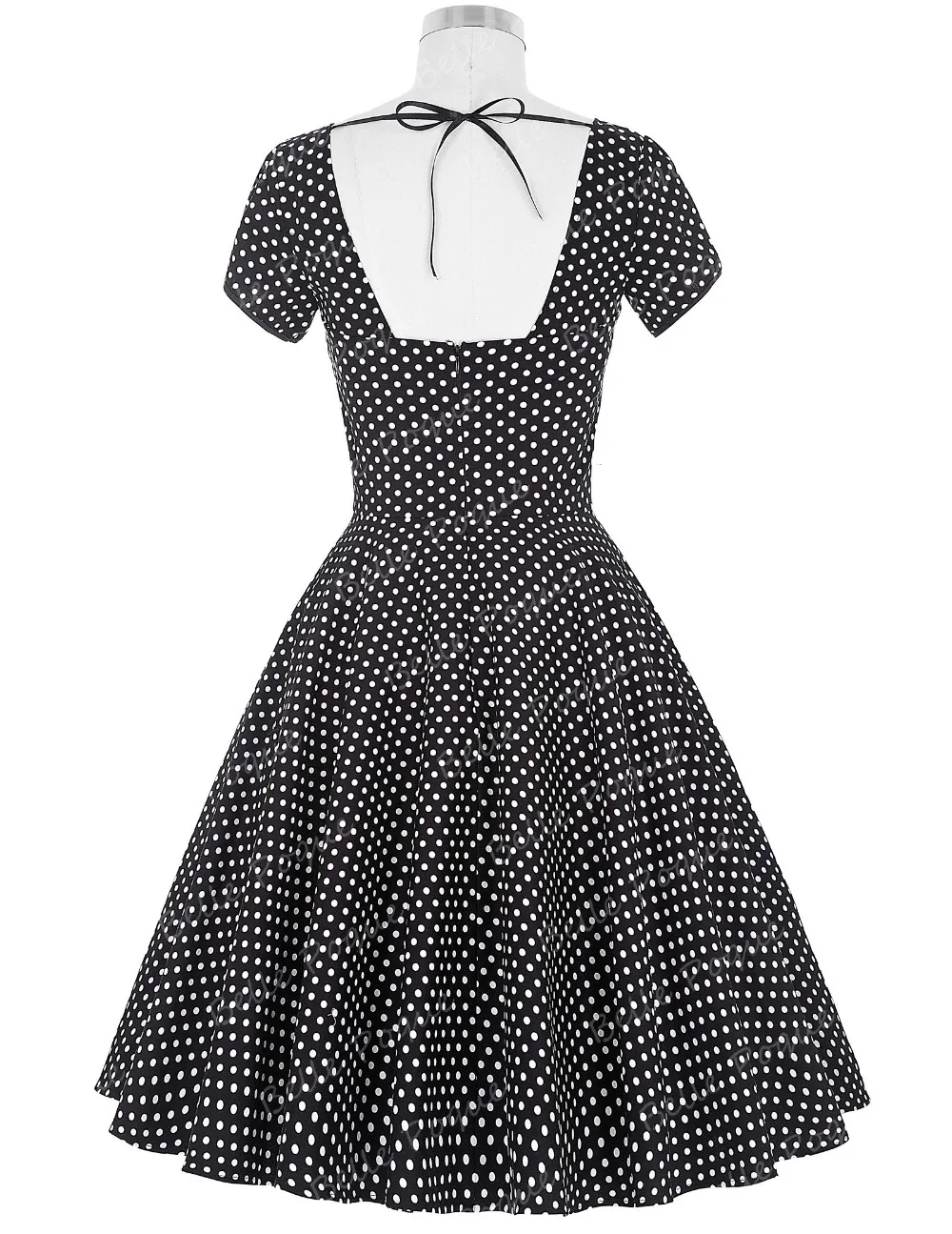 Bp000113 Belle Poque Ladies Short Sleeves 50s Retro Vintage Cotton ...