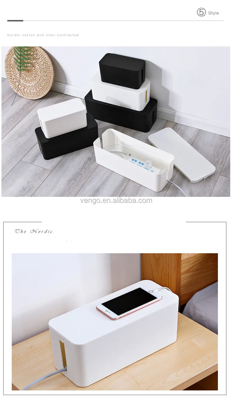 Plastic Storage Box For Wire,Cable Organizer Box For Socket - Buy Large ...