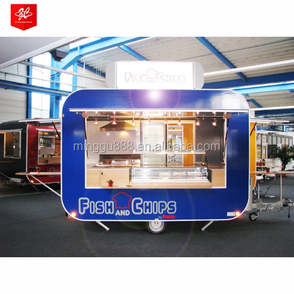 Mobile Kitchen Churros Caravan Coffee Cart,Cold Food Truck,Frozen Food ...
