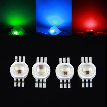 Tri-color High Power 1w 3w Full Color Led Emitter Rgb Led For Stage ...