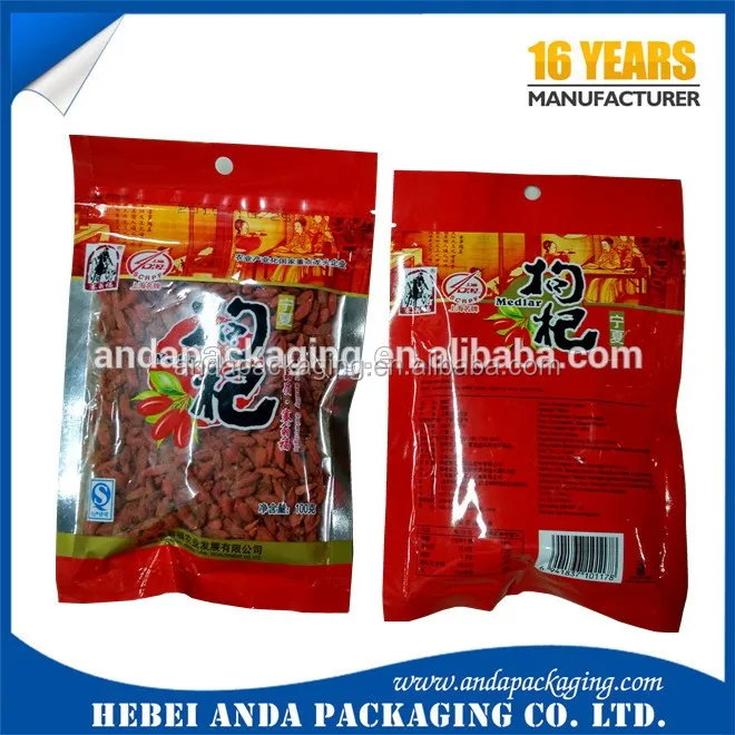 Printed Plastic Red Chilli Bag Packaging / Seasoning Packaging Sachet ...