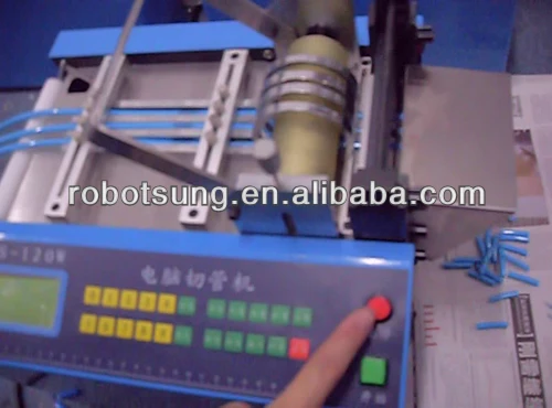 Automatic Insulation Rubber Band Cutting Machine with Feeding Device
