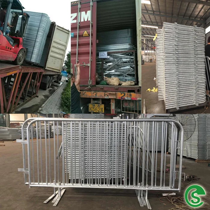Galvanized Temporary Removable Metal Fence - Secure & Durable