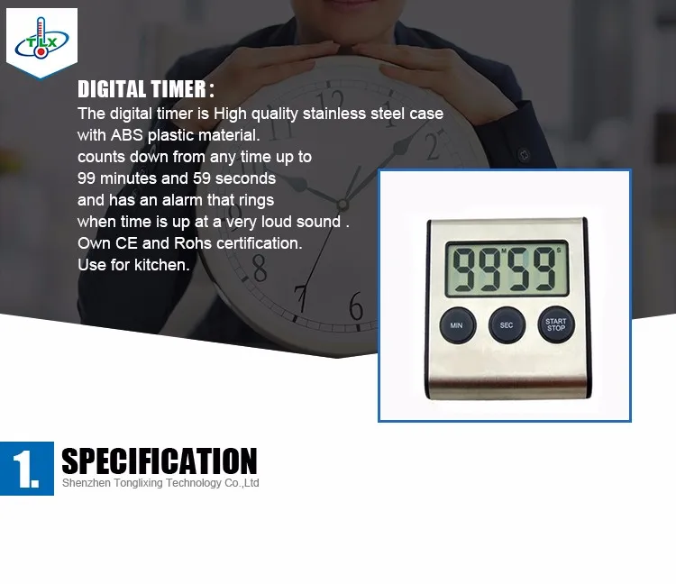 Popular New Coming Digital Timer Countdown Timer Card - Buy Respiratory ...