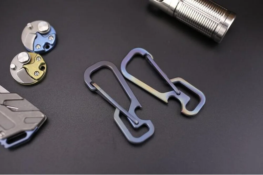 Oem Titanium Hook Multifunction Camping Outdoor High Strength Titanium ...