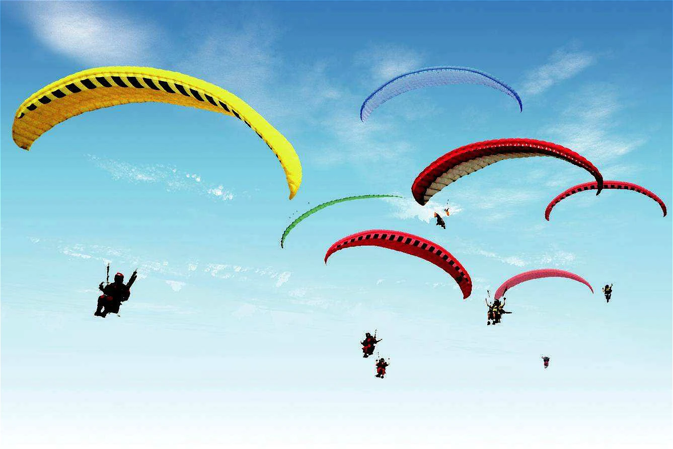70D Ripstop Nylon Fabric with PU Coating for Parachutes