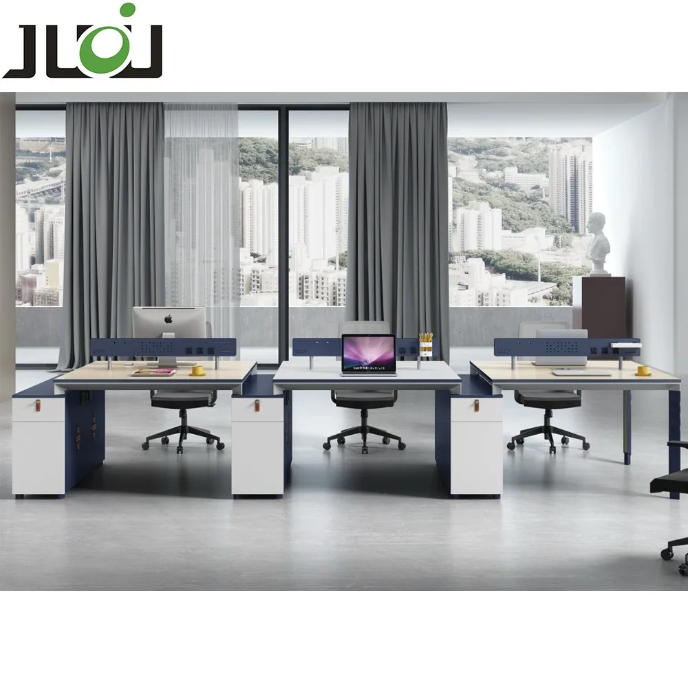 Office Workstation For 6 Person Office Desk Furniture Cheap Desk Table ...