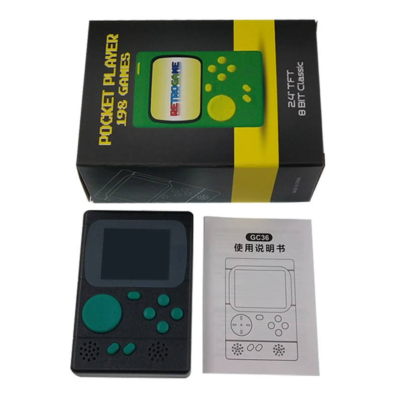 New Portable Retro Pocket Video Handheld Game Console Player With Retro ...