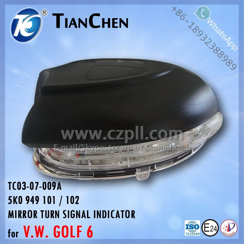 Miroir Clignotant Pour Golf 6 2009 5k0 949 101/102-5k0949101/102 - Buy ...