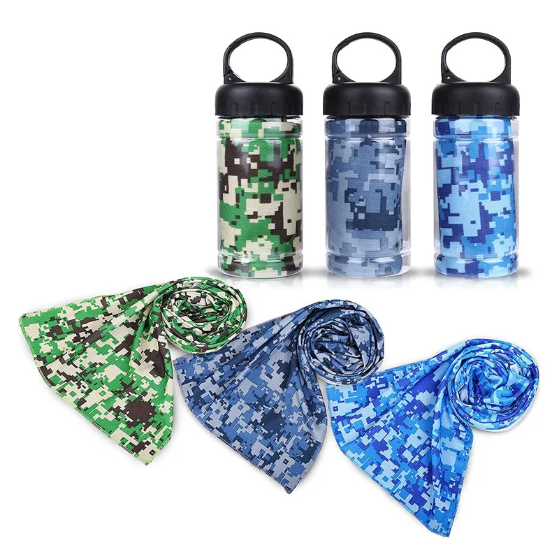Absorbent Gym Sports Evaporative Stay Cool Sublimated Camouflage ...