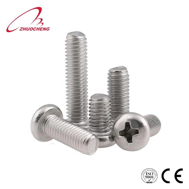 Stainless Steel Philips Din 7985 Serrated Pan Head Screw M4 - Buy ...