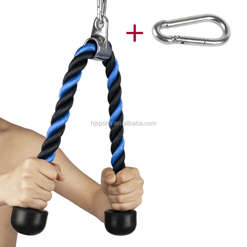 Heavy Duty Triceps Gym Rope Pull Down For Fitness Body Building - Buy ...