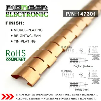 Mri Shielding Doors Beryllium Copper Shrapnel,Becu Emi Gasket Finger ...