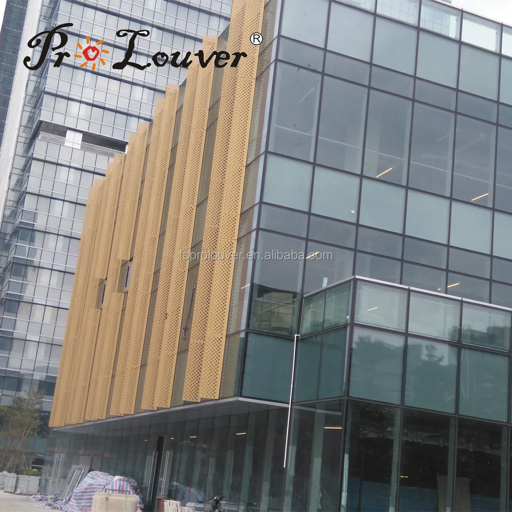 Aluminum Exterior Sun Louver - Durable & Stylish Protection