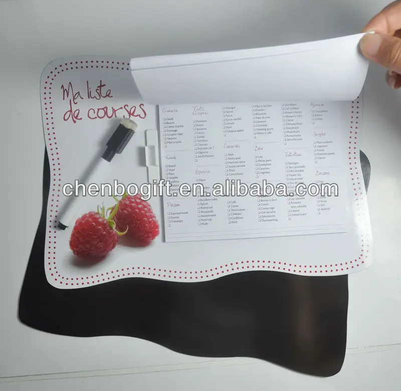 Custom Magnetic Fridge Note Pad - Eco-Friendly & Versatile