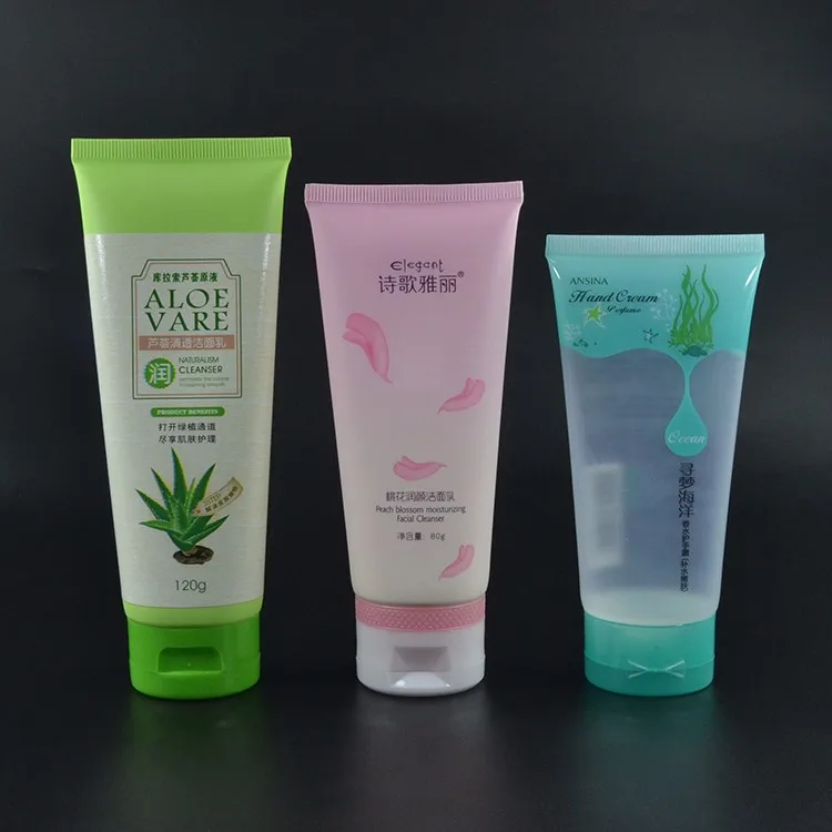 Hand Cream Luxury Plastic Cosmetic Packaging Tube 5g 30g 50g 100g Body ...