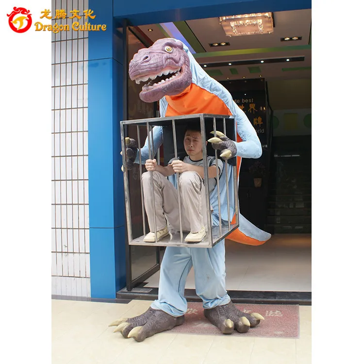 Life Sized Realistic Walking T Rex Animatronic Four-legged Dinosaurs ...