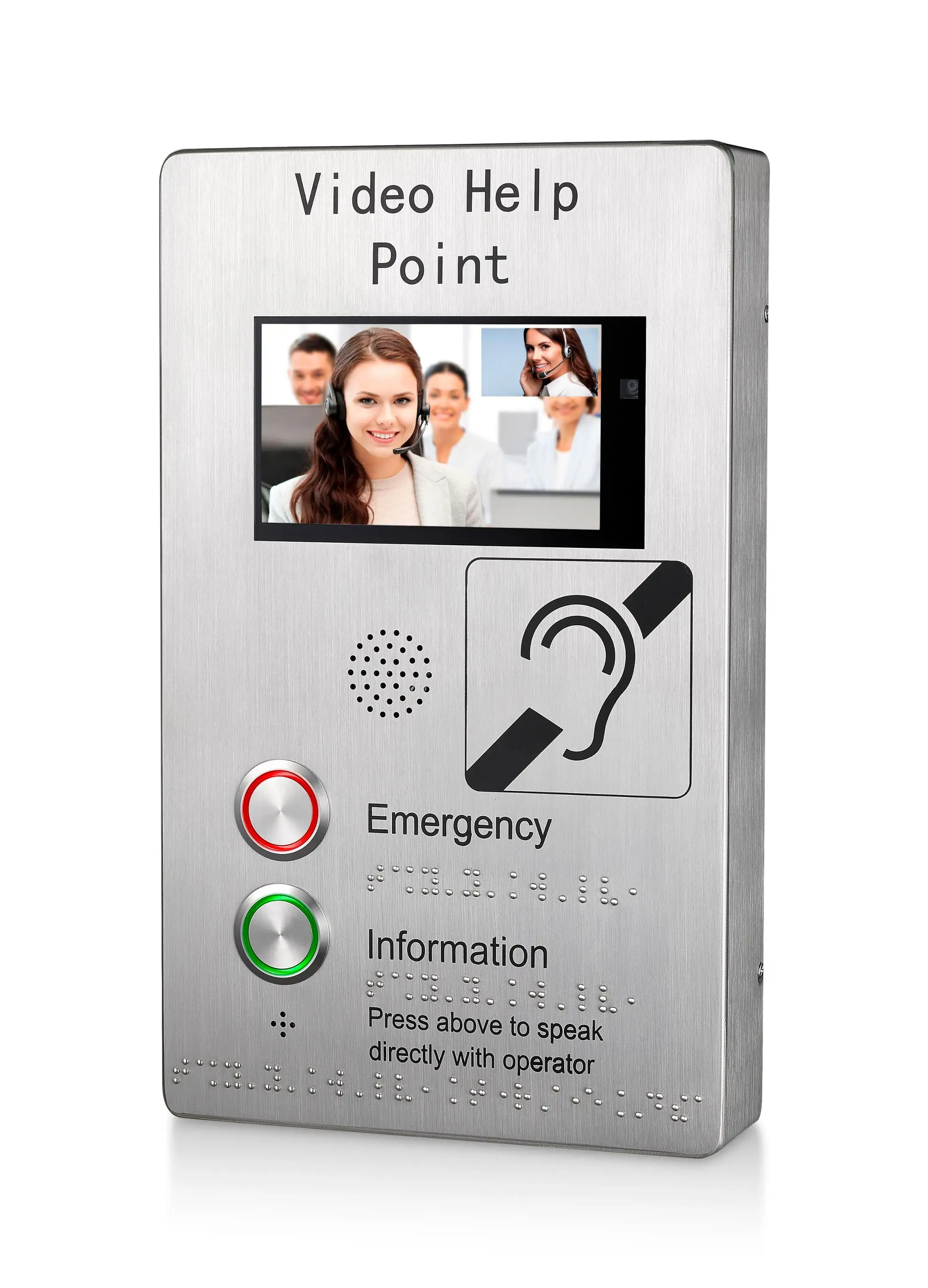 KNTECH Emergency SIP Bi-Directional Two Way Video Help Point