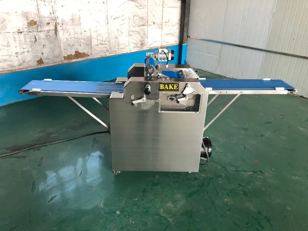 Arabic Croissant Bread Production Line Dough Cutter Dough Curling ...