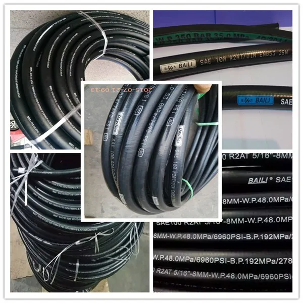 High Pressure Yokohama Steel Braided Rubber Hydraulic Hose - Buy Sae ...