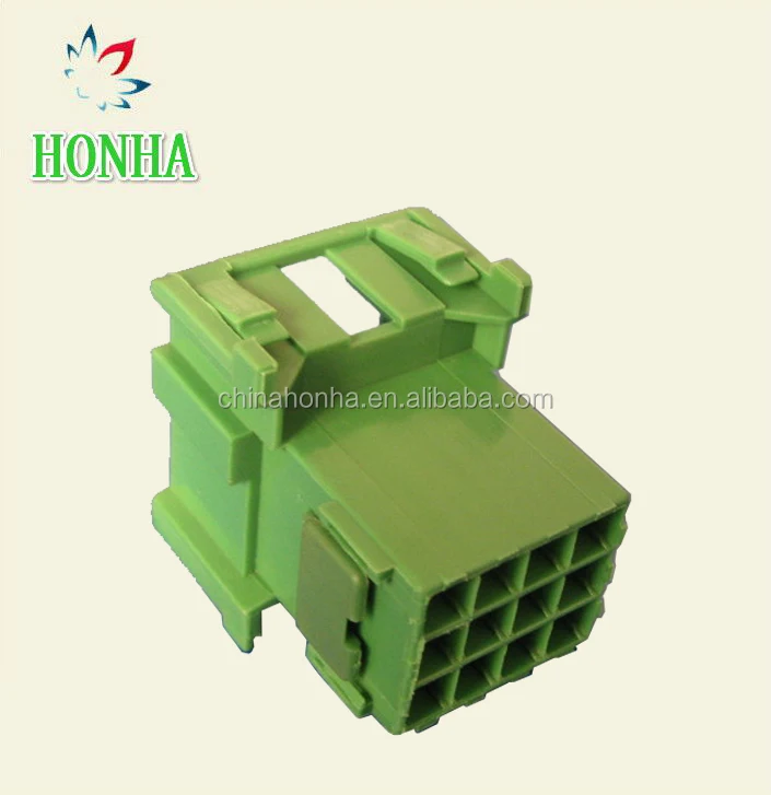 Amp 12 Pin Tyco Amp Equivalent Unsealed Plastic Auto Wiring Harness ...