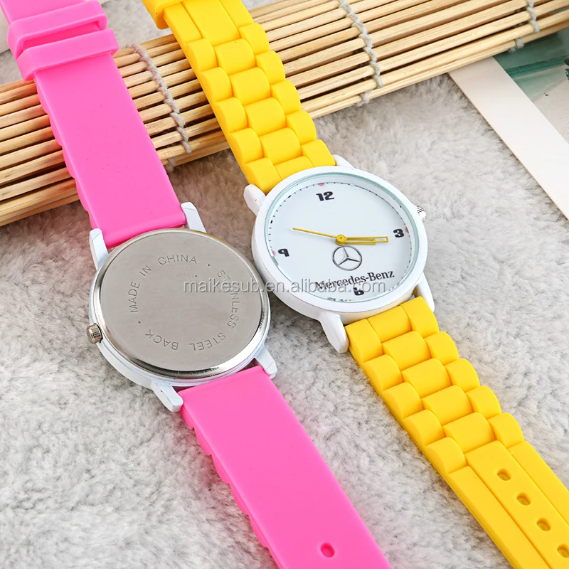 Sublimation Watch Custom Made Watch Silicone Rubber Fashion Watch For ...
