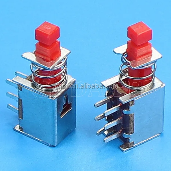 Ps-22f01 Dpdt Push Switch Push Switches 6 Pins - Buy Push Switch,6 Pin Push Button Switch,Push ...