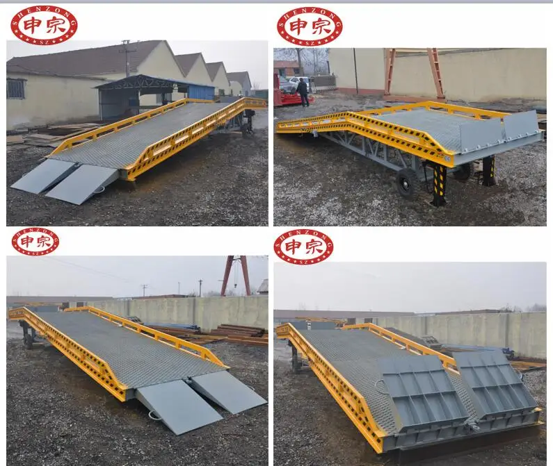 10 Ton Container Adjustable Loading Dock Ramps - Buy Loading Ramp ...