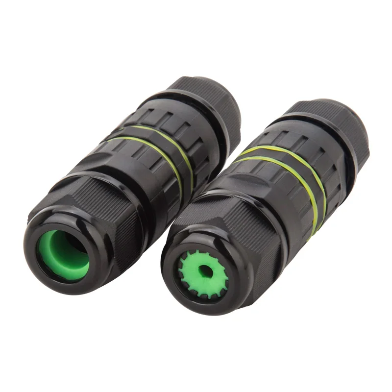 Outdoor Lighting Electrical Power 3 Pin Waterproof 12v Wire Connector ...