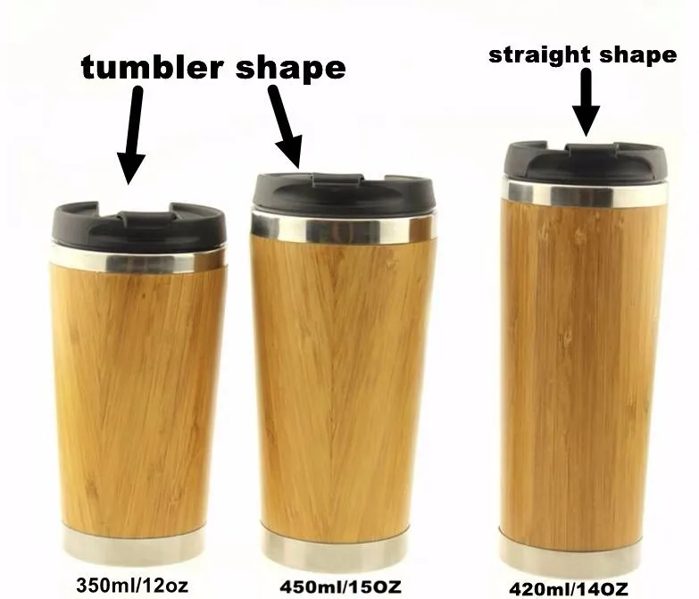 Elegant Reusable Bamboo Eco Travel Mug (thermos) For Coffee Or Tea With ...