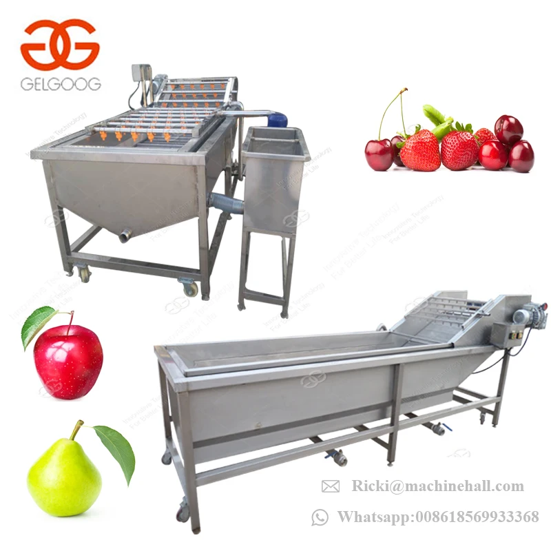 Automatic High Pressure Vegetable Cleaner Zucchini Carrot Blueberry ...