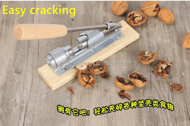 Manual Press Walnut Pressing Cracker Small Home Used Metal Nuts ...