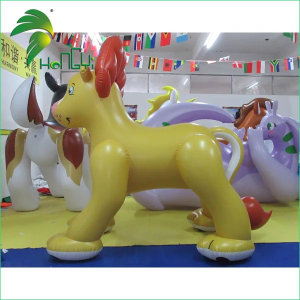 Smooth Shiny Best PVC Indoor Inflatable Toys Wonderful Inflatable Lion ...