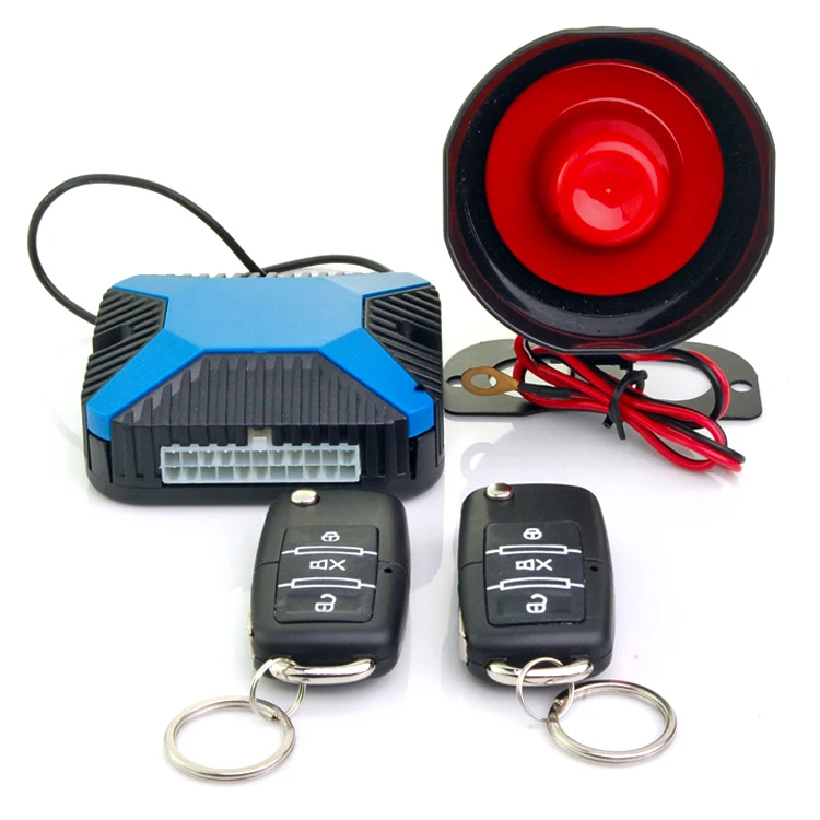 Car Alarm System with One Way Remote Start - Security & Convenience