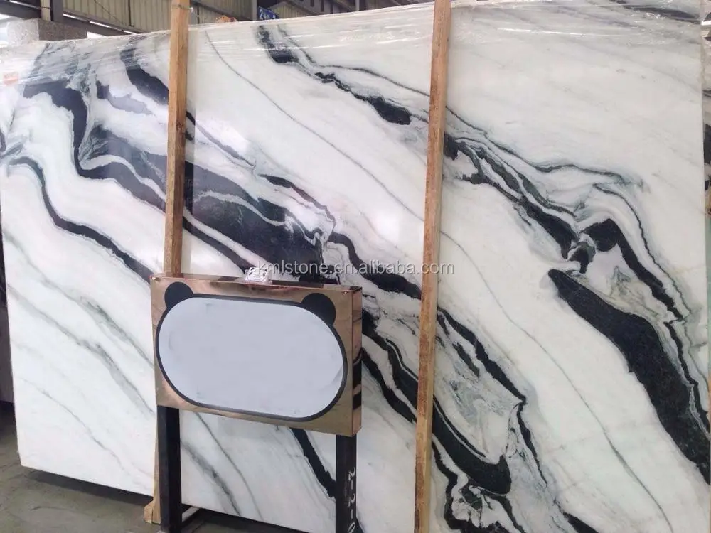 Polished Panda White Slab Marble - Buy Panda Marble,Panda White Marble ...