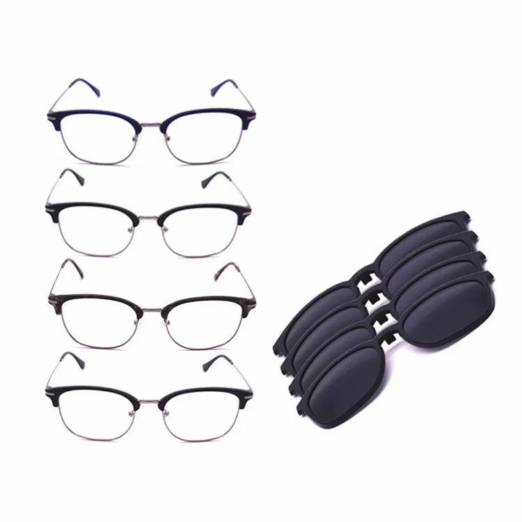 Oem Anteojos Perzonalizar Color Change Frame Sunglasses Magnetic Clip ...