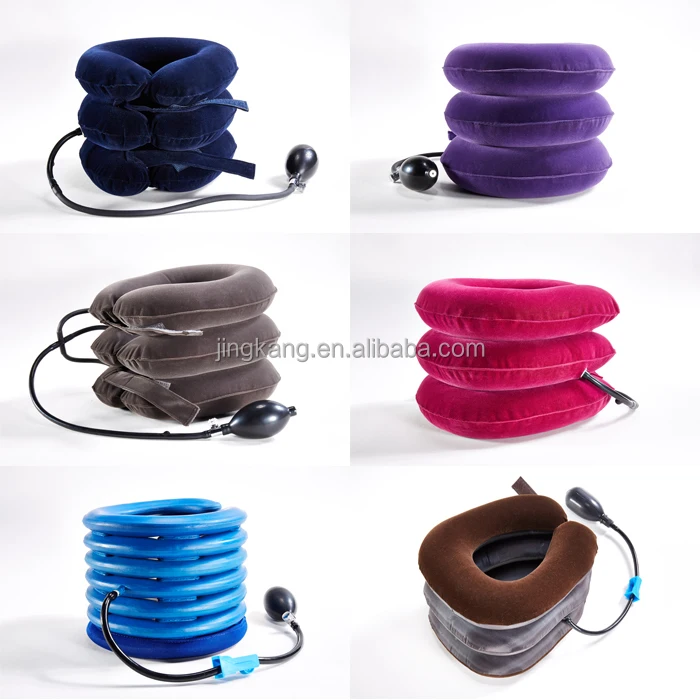 Medical Neck Collar Cervical Traction Apparatus Inflatable Cervical ...