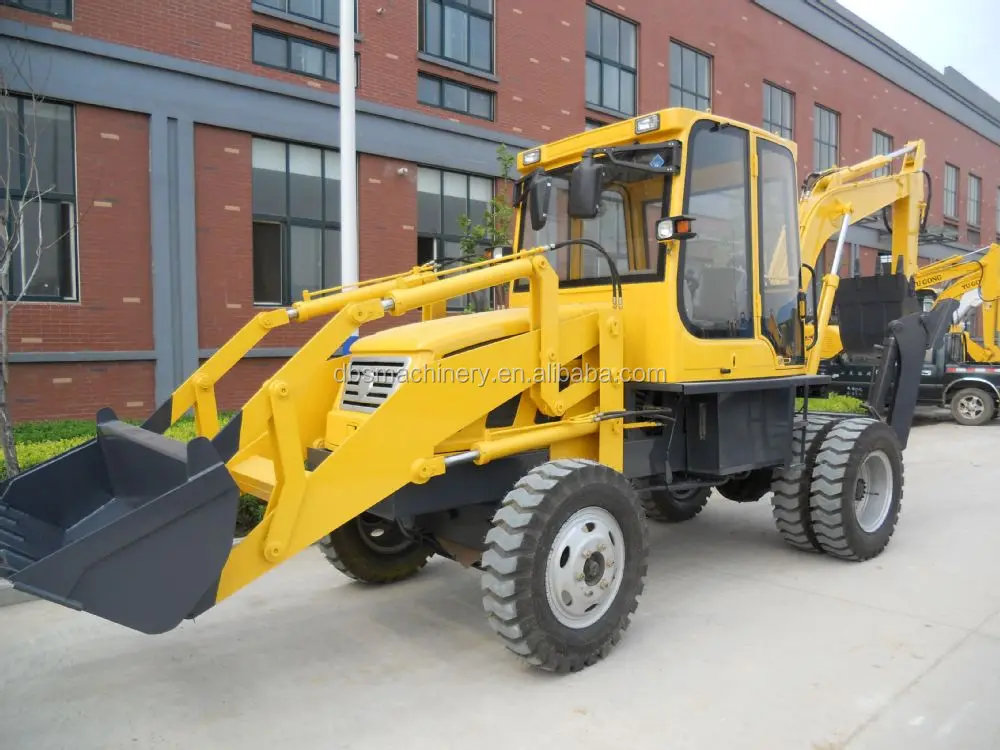Top Quality 1.0m3 / 0.24m3 Backhoe Loader Yugong Wzl25-10c With Pilot ...
