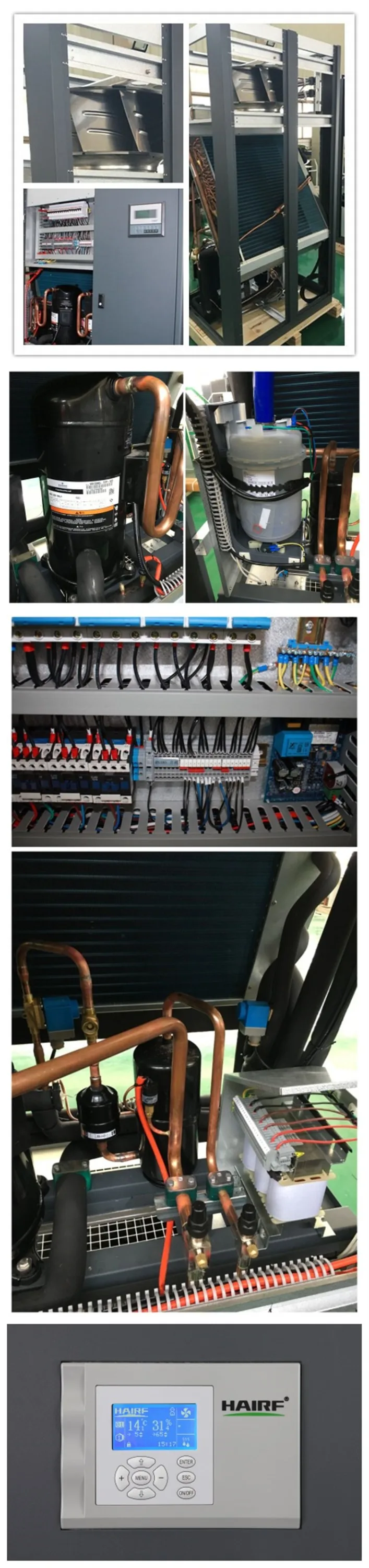 Precision Air Conditioner Crac Server Rack Cooling Unit 12.7kw - Buy ...