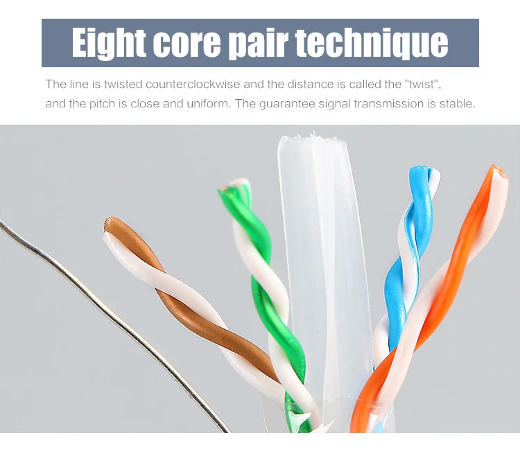 Lszh Fire Resistant Cat6 Network Cable Ftp Gigabit Ethernet Orange 8 Cores 23awg Oxygen Free ...