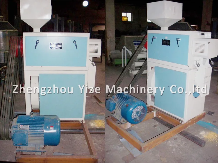 Emery Roll Corn Peeling And Polishing Machine/ Maize Polisher Machine ...
