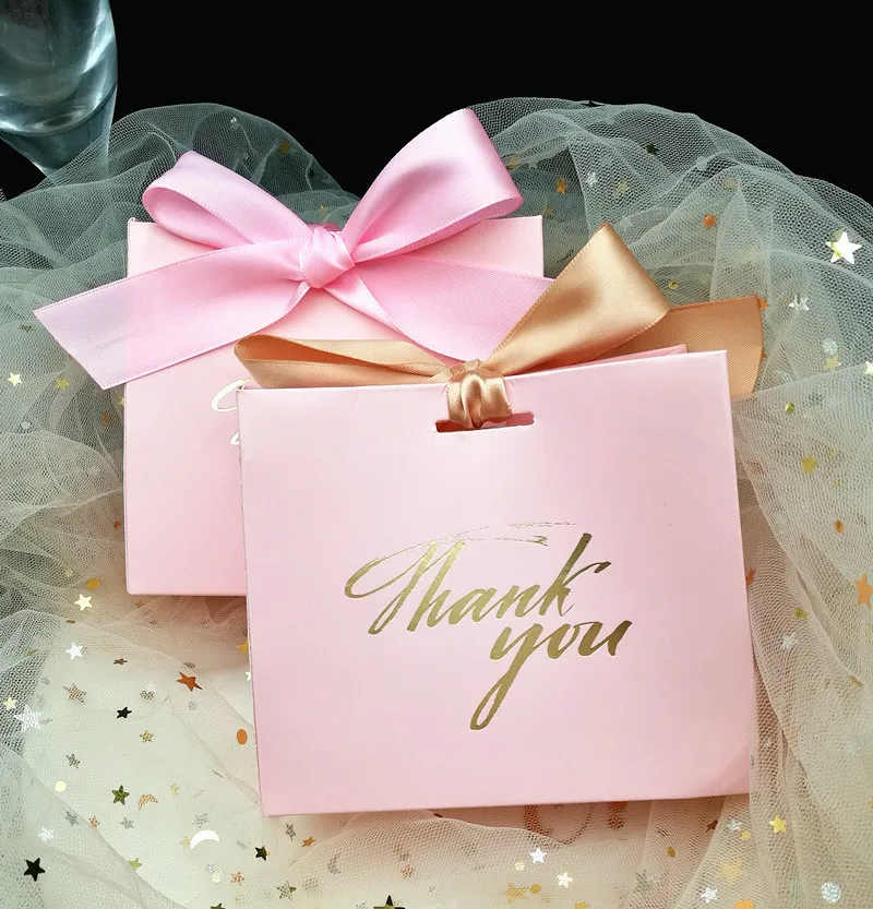 Creative Small Mini Pink Wedding Candy Packaging Bag Sweet Birthday ...