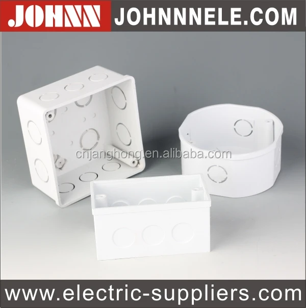 White Octagonal Pvc Switch Box - Buy Switch Box,Control Panel Box Pvc ...