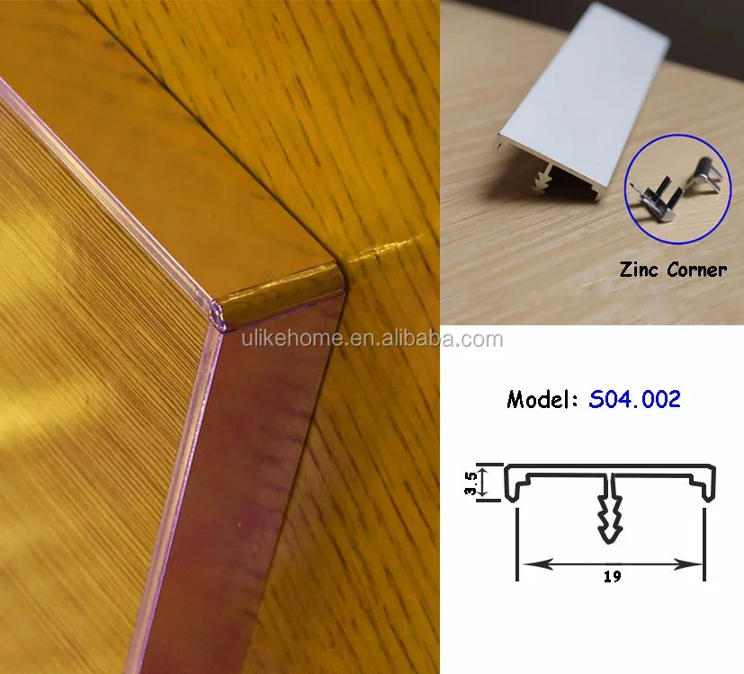 Aluminum Edge Profile Aluminum Cabinet Edge - Buy Aluminum Edge For ...