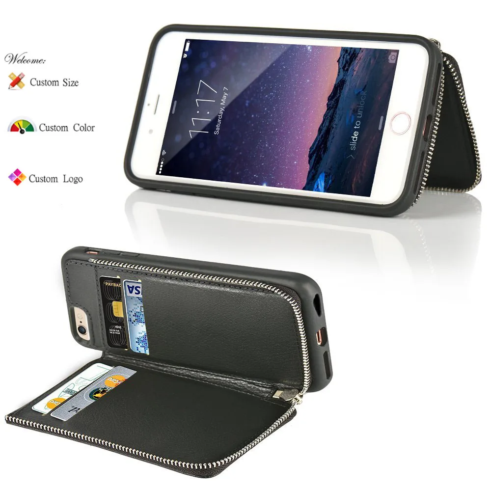 New Slim Wallet Card Holder Phone Case,Unbreakale Protective Wallet ...